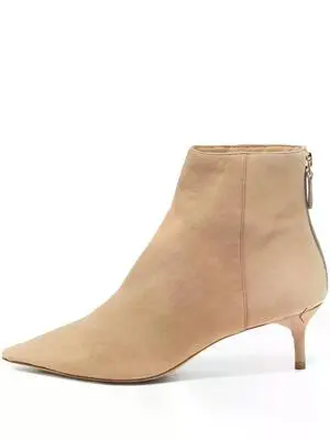 ISABEL MARANT VINTAGE 60mm Leather Ankle Boots - Neutrals