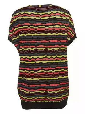 Missoni Wave-stripe Knit Top