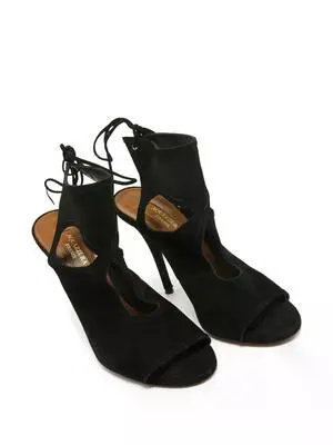 AQUAZZURA 115mm Sexy Thing Sandals - Black