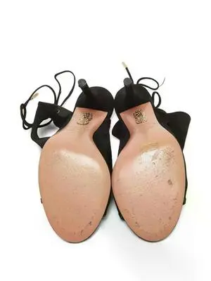 AQUAZZURA 115mm Sexy Thing Sandals - Black