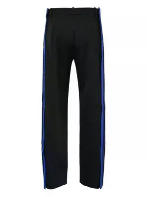Balenciaga Striped Twill Trousers