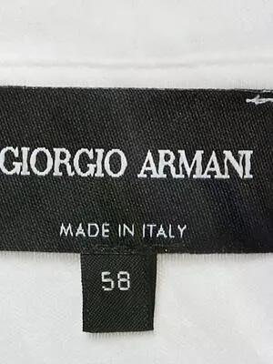 Giorgio Armani Logo-embroidered T-shirt - White