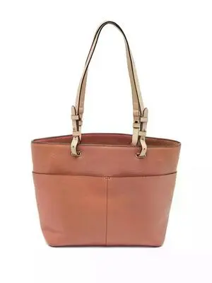 Michael Kors 2024 Leather Pocket Tote Bag - Brown