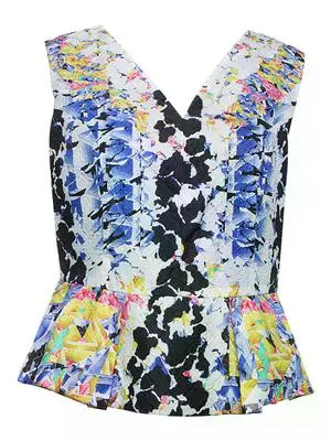 PETER PILOTTO Jacquard Sleeveless Top