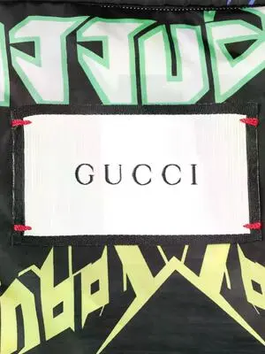 Gucci Pattern Hooded Jacket