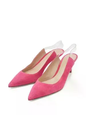 GIANVITO ROSSI Slingback Pointed Toe Pumps