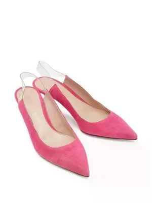 GIANVITO ROSSI Slingback Pointed Toe Pumps