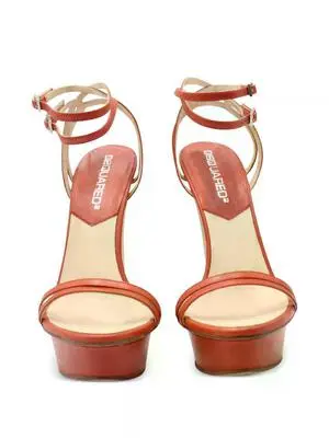 Dsquared2 Double-strap Block-heel Sandals