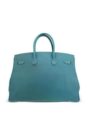 Hermès 2010 Birkin 35 Handbag - Blue