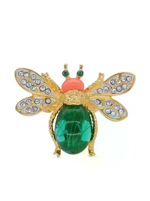 KENNETH JAY LANE Bee Ring - Green