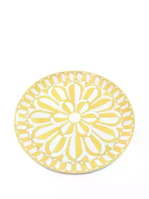 Hermès Soleil D' Tart Platter - Yellow
