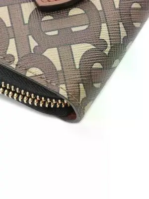 Burberry 2010s Monogram Tb Clutch Bag