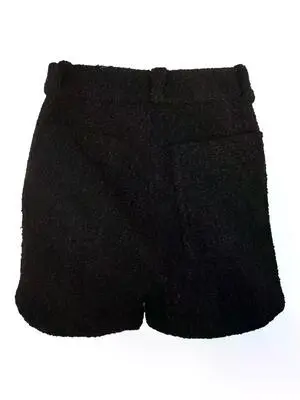 Ba&sh Tweed High-waisted Shorts