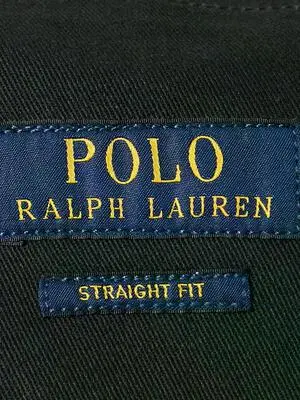 Polo Ralph Lauren Vintage Cotton Trousers - Black