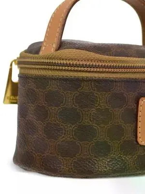 Celine 1990-2000s Macadam Vanity Handbag