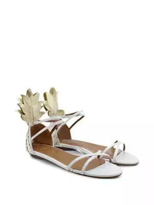 AQUAZZURA Pina Colada Flat Sandals