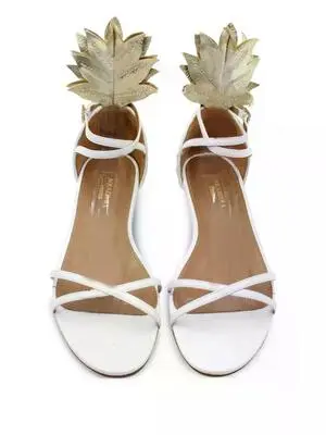 AQUAZZURA Pina Colada Flat Sandals