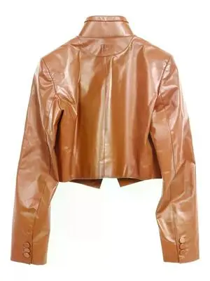 Fendi 2020s Leather Jacket