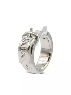 VIVIENNE WESTWOOD Engraved Earring - Silver