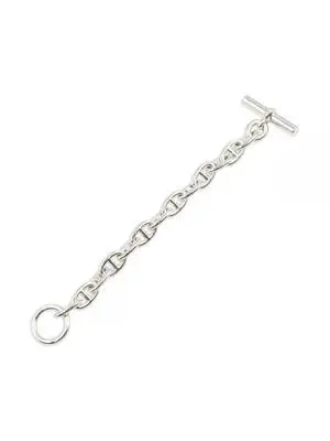Hermès Chaîne D'ancre Mm Bracelet - Silver