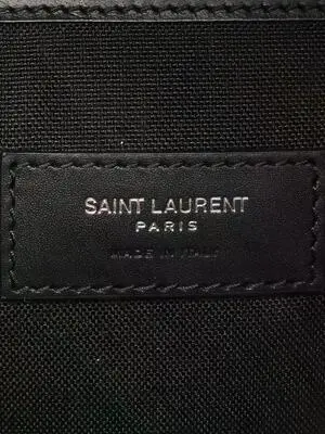 Saint Laurent Pre-owned 20s Leather-trimmed Backpack