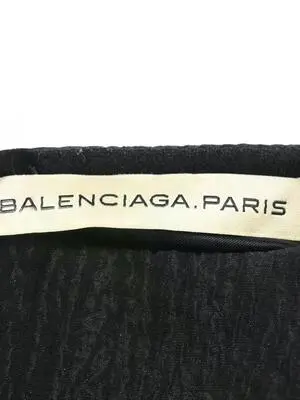 Balenciaga Crinkled-texture Mini Skirt