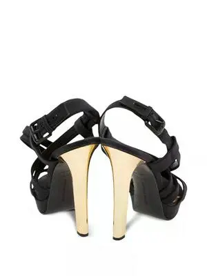 Bottega Veneta 130mm Platform Cross-strap Sandals