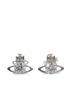 VIVIENNE WESTWOOD Reina Stud Earrings - Silver