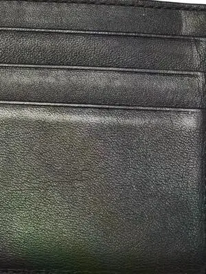 Mcm Monogram Leather Wallet