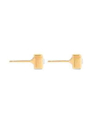 MONET 1980s Square-cut Stud Earrings