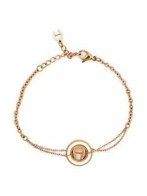 AIGNER Circular Logo Bracelet - Gold