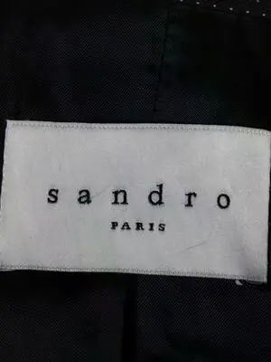 Sandro Polka-dot Double-breasted Blazer