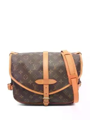 LOUIS VUITTON Saumur 30 Shoulder Bag - Brown