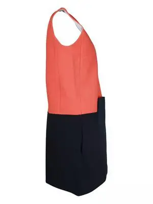 Victoria Beckham Colour-block Shift Mini Dress
