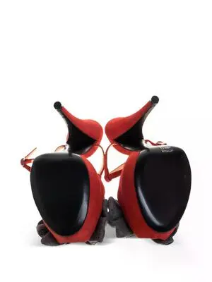 GIUSEPPE ZANOTTI 140mm Platform Peep-toe Sandals - Orange