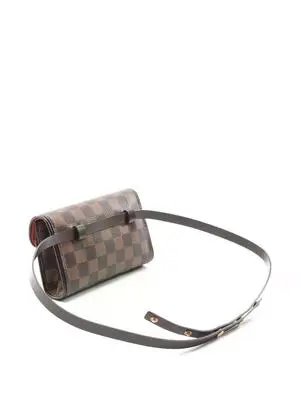 LOUIS VUITTON Damier Ebène Pochette Florentine Belt Bag