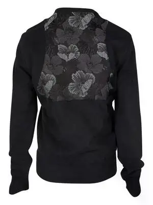Alexander McQueen Floral-jacquard Sweater