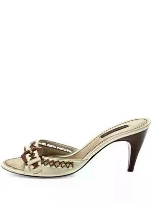 Louis Vuitton Mid Heel Sandals For Women