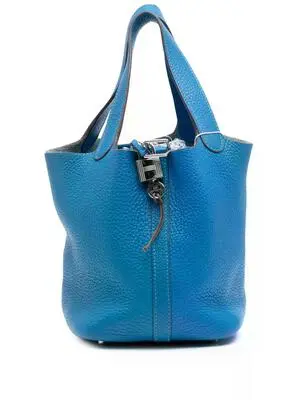 Hermès 2011 Picotin Lock 18 Handbag - Blue