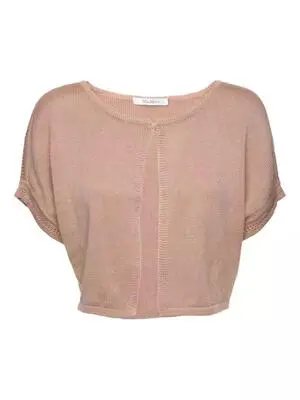 Max Mara Short-sleeve Knitted Top