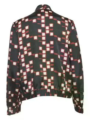 Emporio Armani Geometric-pattern Blouse