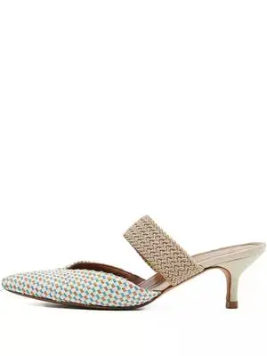 MALONE SOULIERS Woven Strap Mules