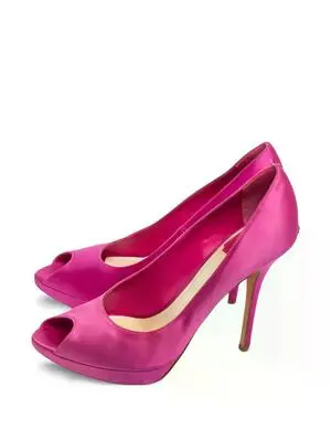 Dior 120mm Leather Heeled Pumps