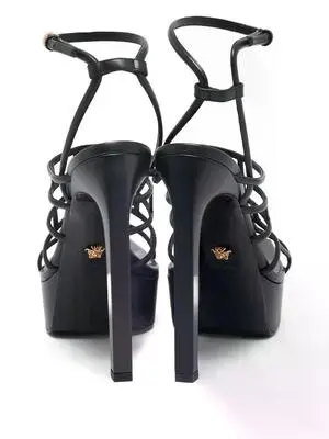 Versace 160mm Leather Heeled Sandals