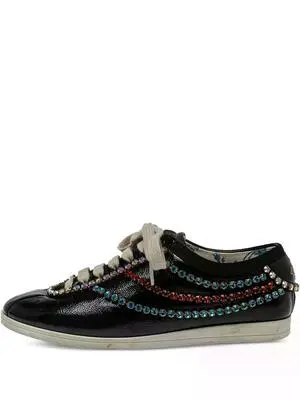 Tie Fastening Sneakers For Women