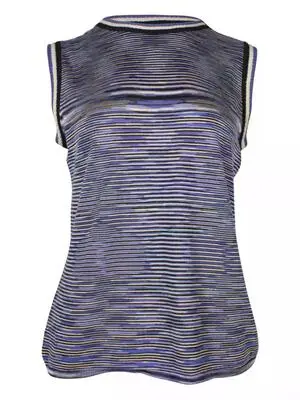Missoni Striped Sleeveless Top