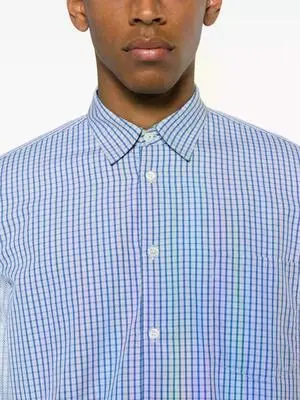 Comme Des Garçons Double-sleeve Checked Shirt