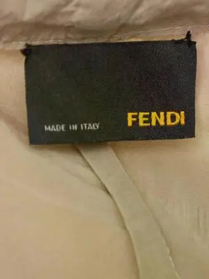 Fendi Silk Drawstring Trousers