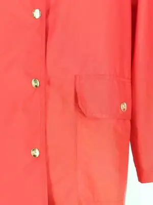 Burberry 1980s Hooded Trench Coat