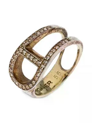 AIGNER Crystal Embellished Ring